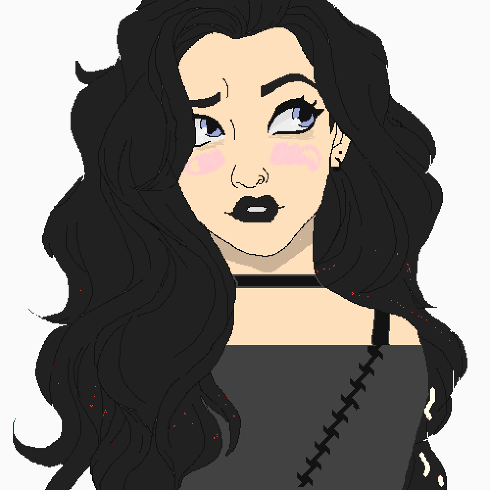 Editing remake goth - Free online pixel art drawing tool - Pixilart