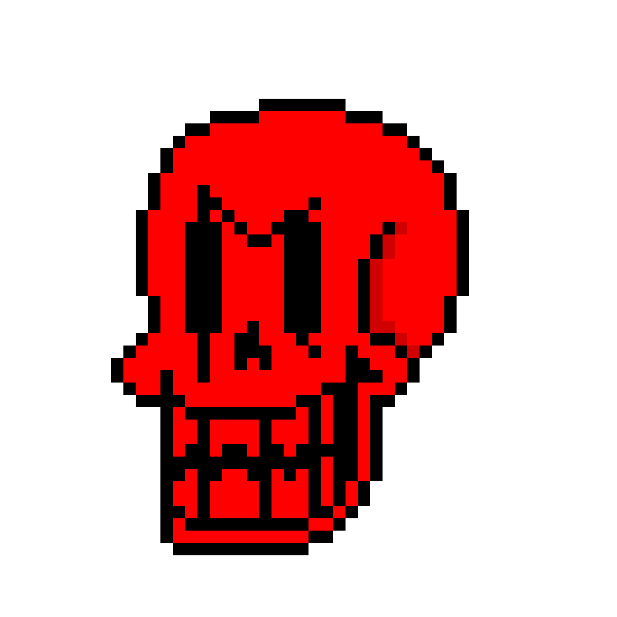 Pixilart - New underfell papy head by Dedede2021