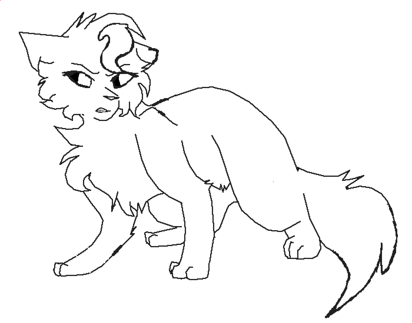 Pixilart - Fox base by SimpOfficial