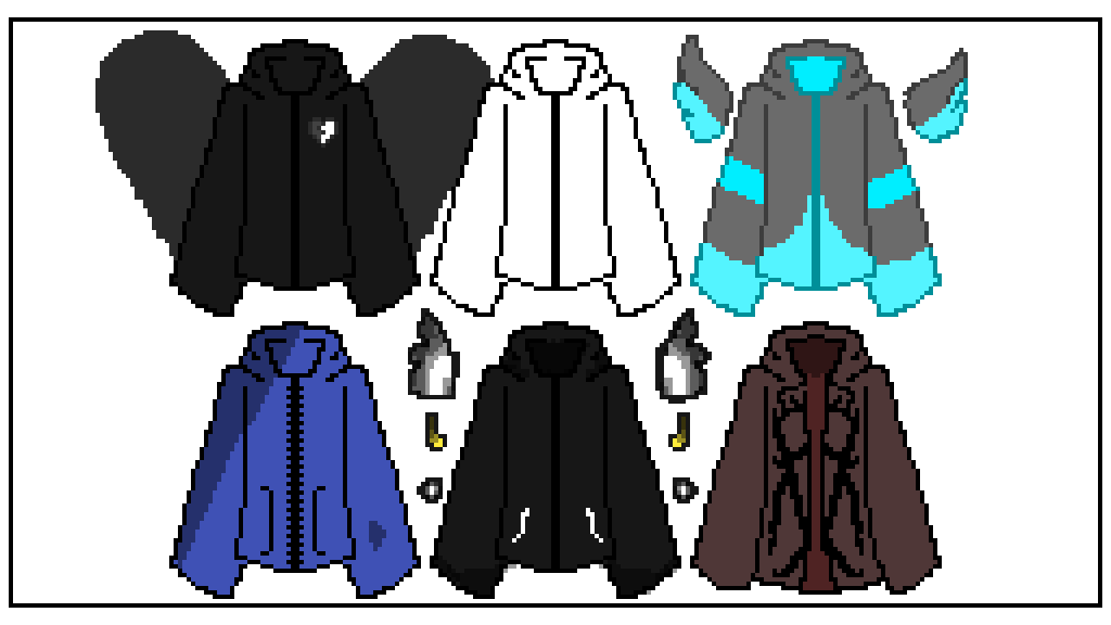 Pixilart - Jackets collab by EatherTheAbyss