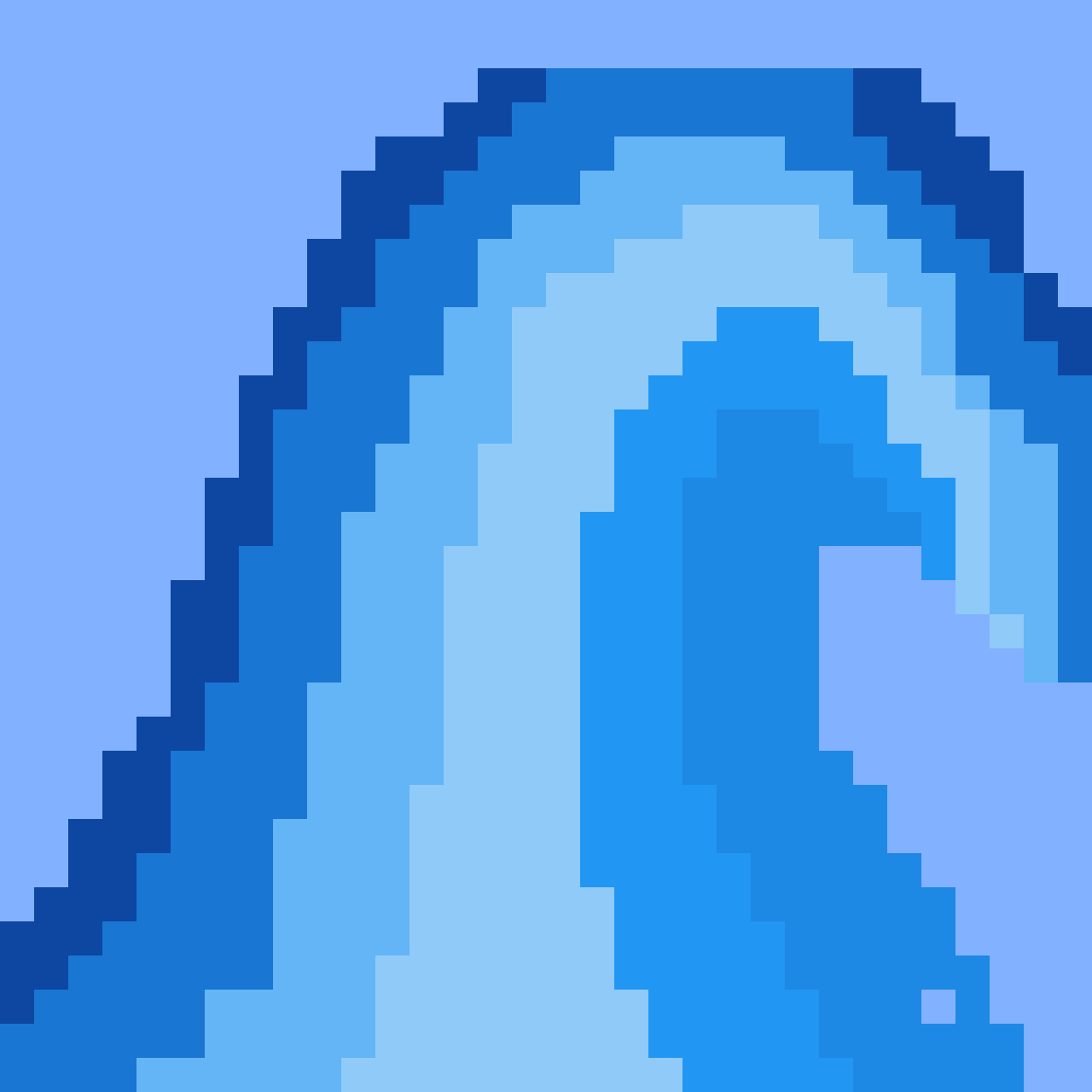 Pixilart - wave by PlutoNoPlanet