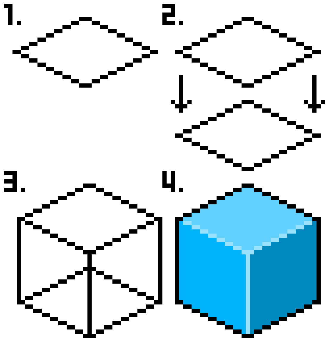 Pixilart Isometric Cube By Strelcyzk Pixilart Isometric Cube By Strelcyzk