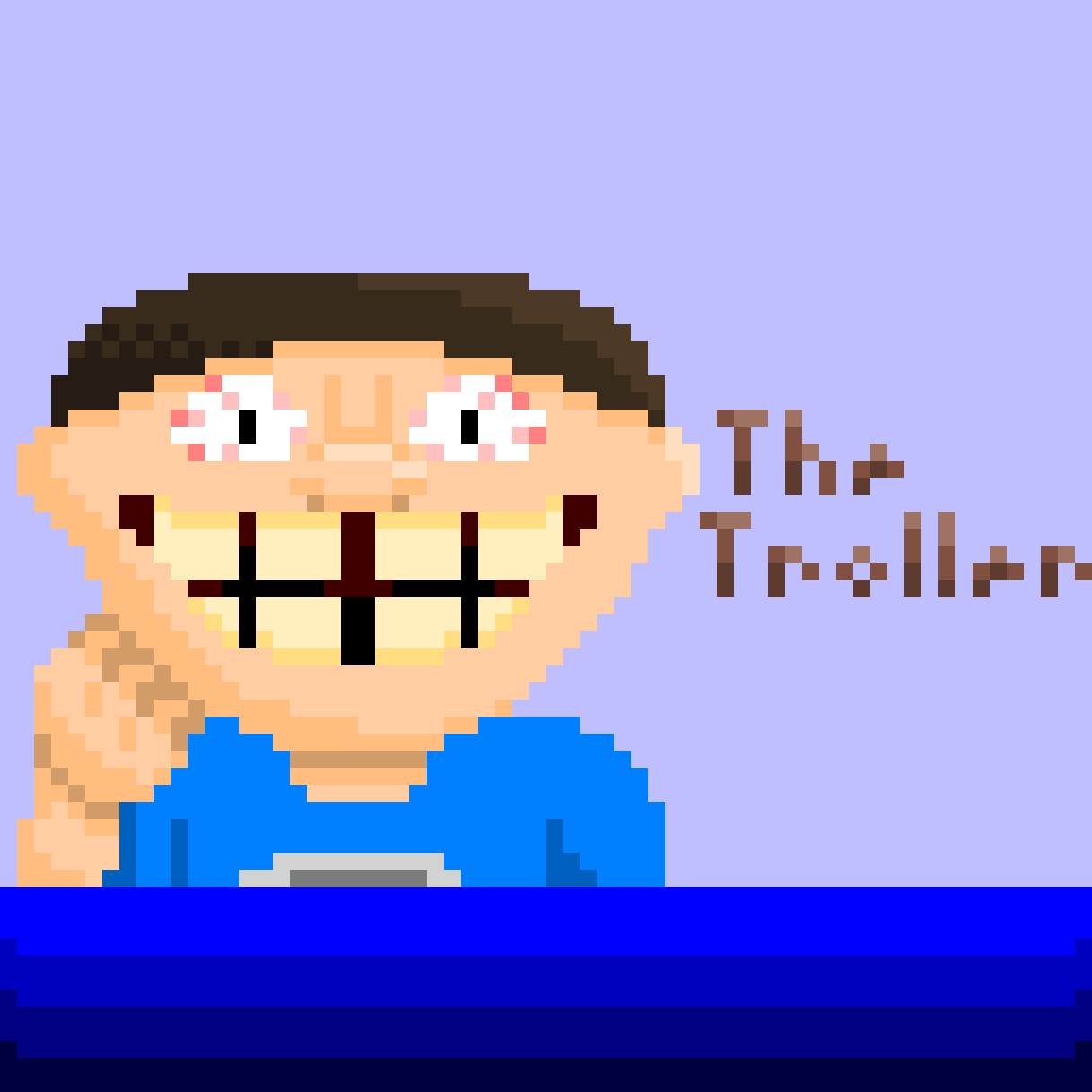 Pixilart - The Troller by RFromPiskel