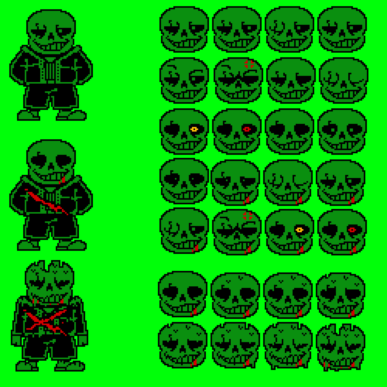 Pixilart - (Undertale: fallen) sans. by casualperson