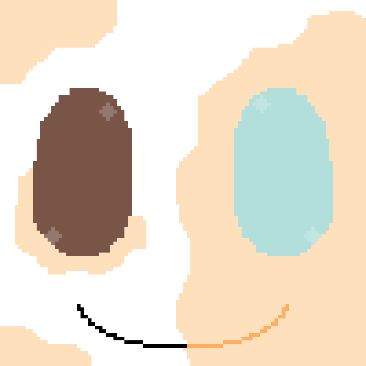 Editing vitiligo face ( roblox ) - Free online pixel art drawing tool ...