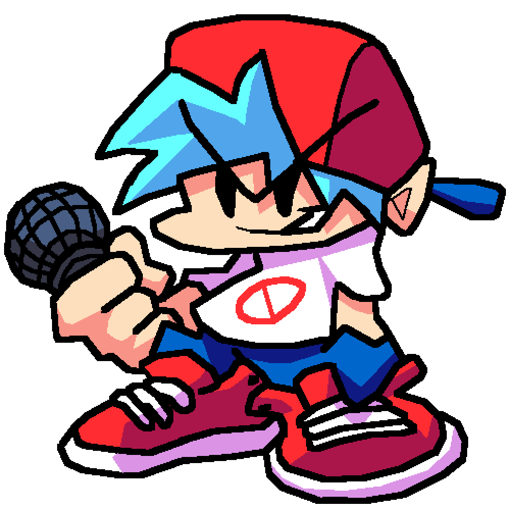 Pixilart - Boyfriend colored by RyanNotHere