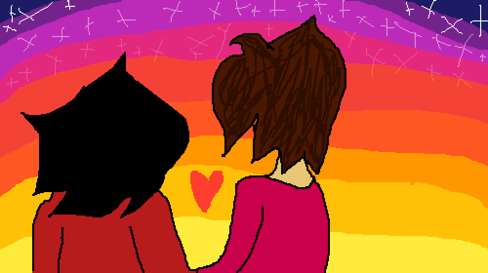 Pixilart - lookie loo another collab by boiboi123