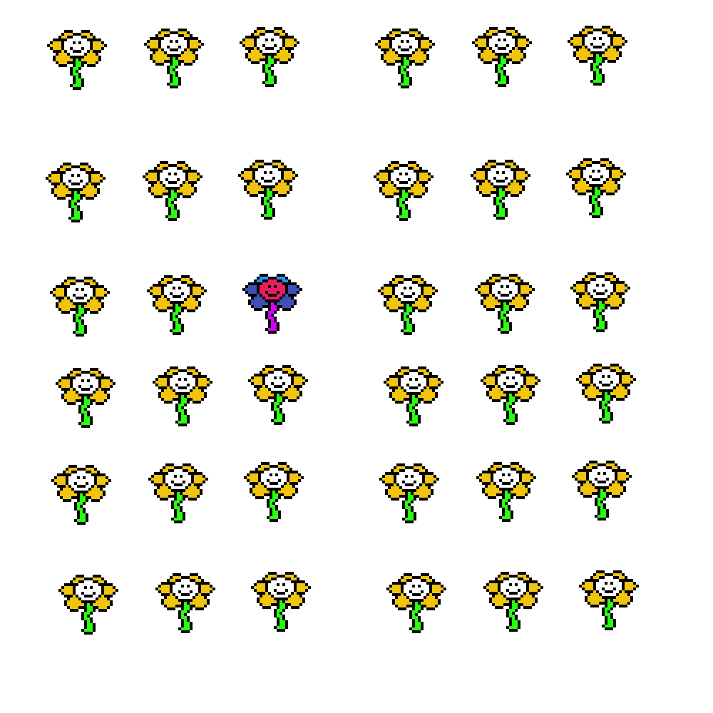 Pixilart - Make a flowey by Megaman-girl