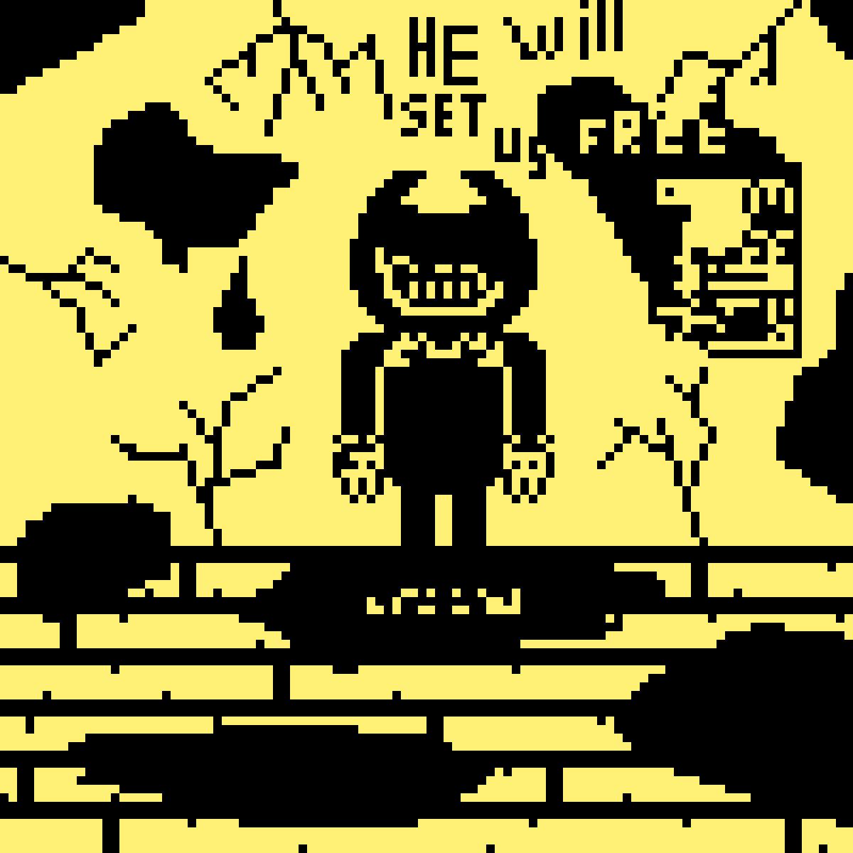 Pixilart - BATIM Pixel art by PixelArterDan