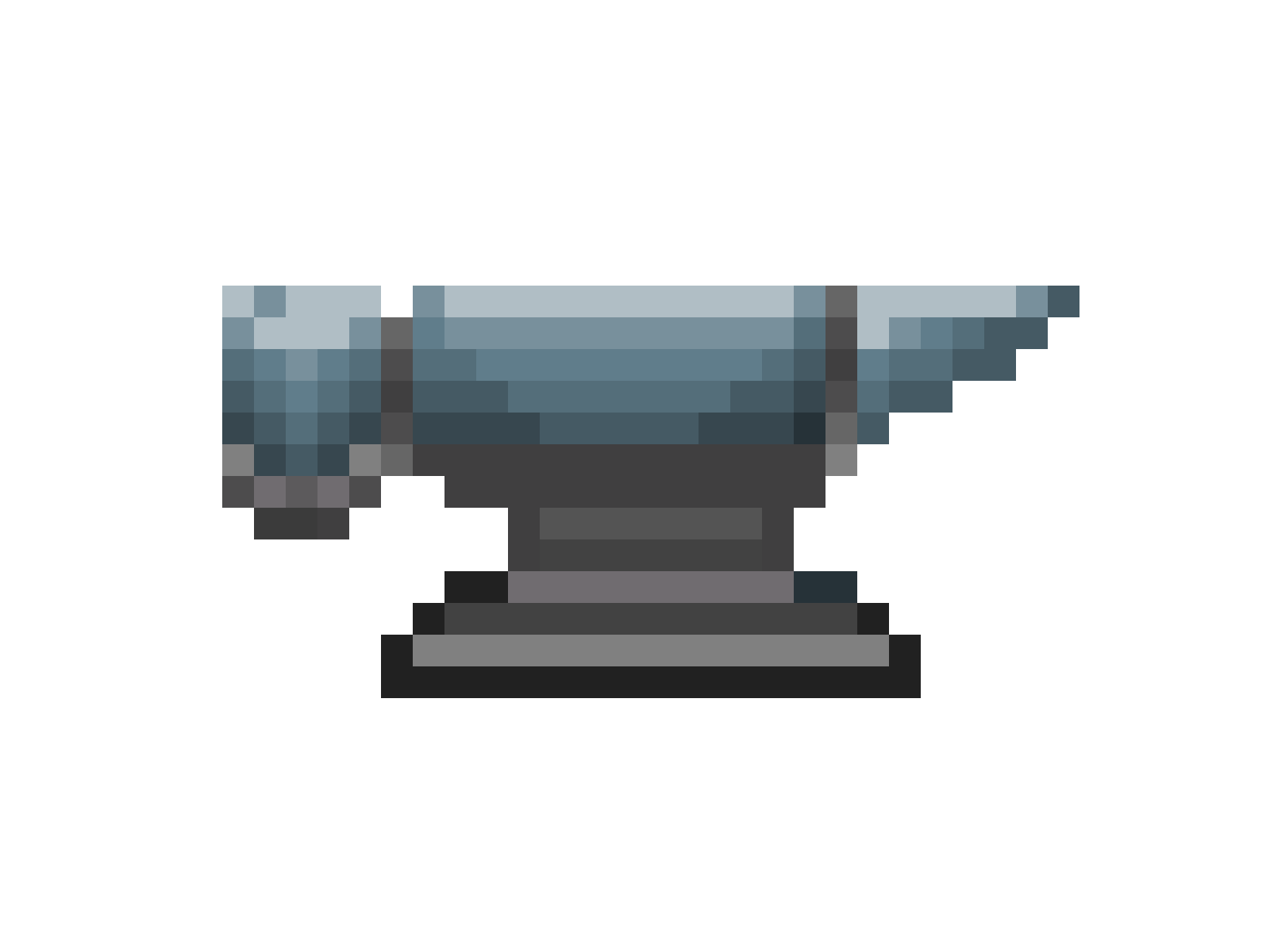 Pixilart - Blacksmith s anvil by Houdheifa