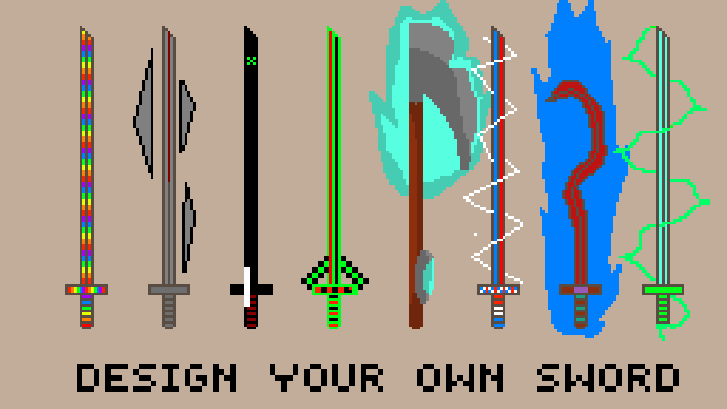 Editing Design your sword collab - Free online pixel art drawing tool ...