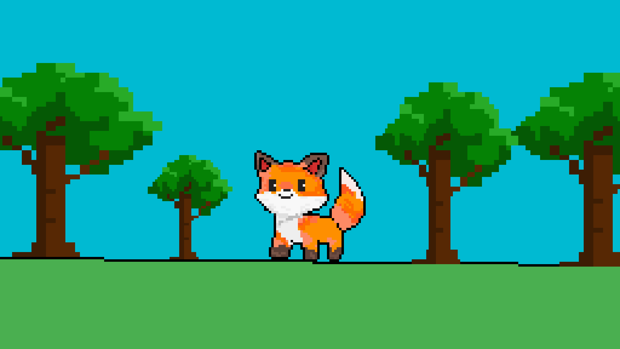 Editing dancing fox - Free online pixel art drawing tool - Pixilart