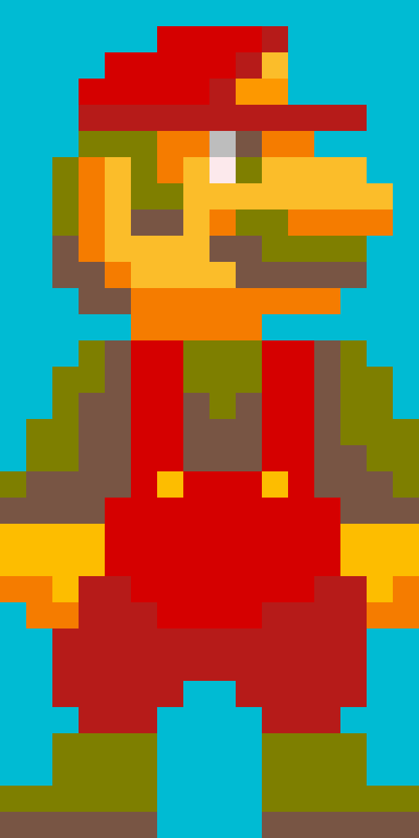 Pixilart - SMW Rom hack Big Mario explosion sprites by The-Mario-Guy