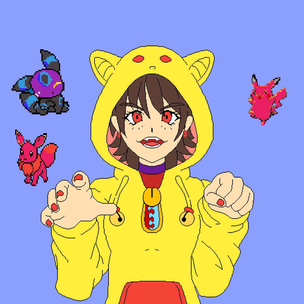 Pixilart - pokemon weird trainer by Toxicvxpe