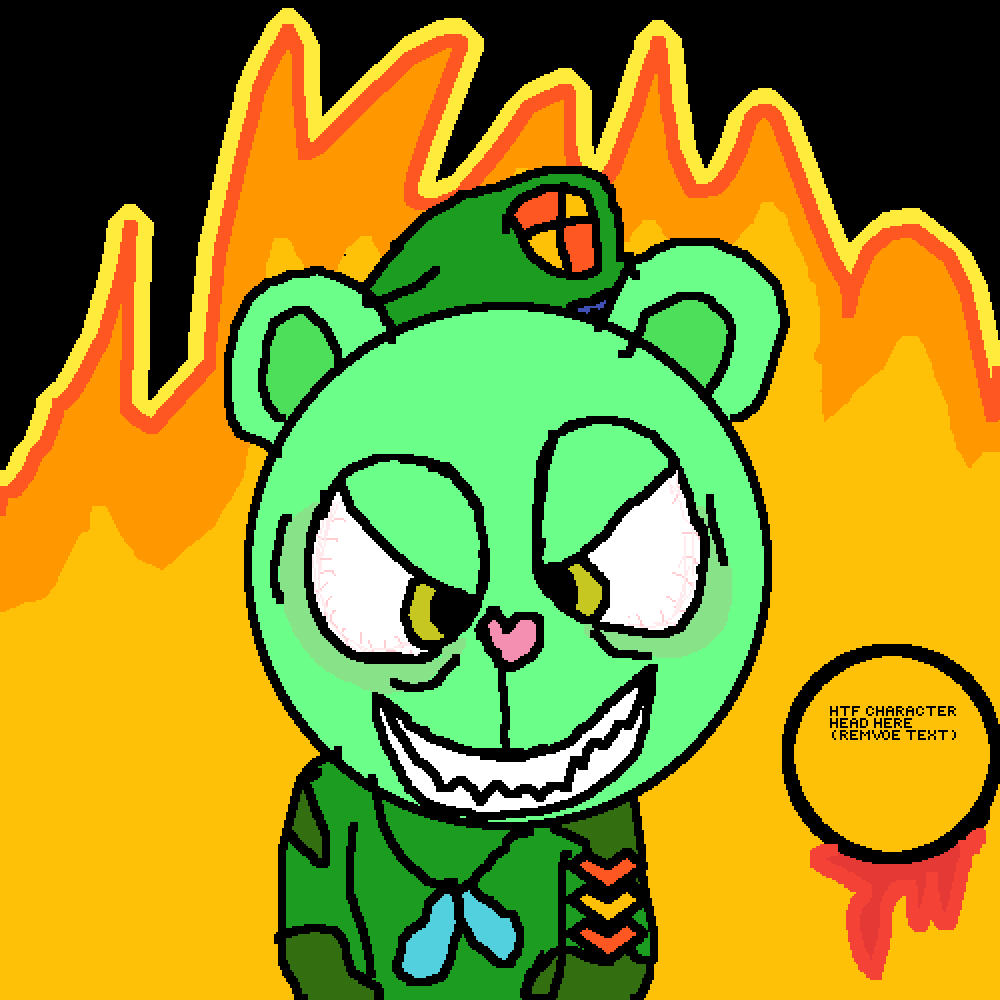 Pixilart - Fliqpy from HTF by FerrisX2010X3