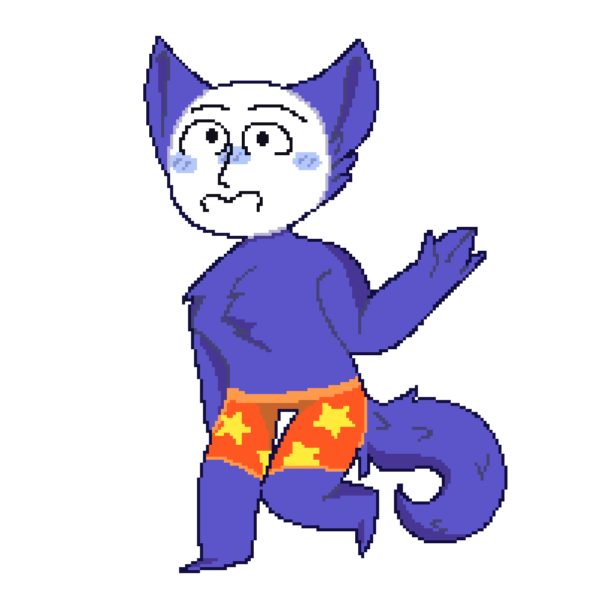 Pixilart - First Drawing - Kedamono by SrGamba