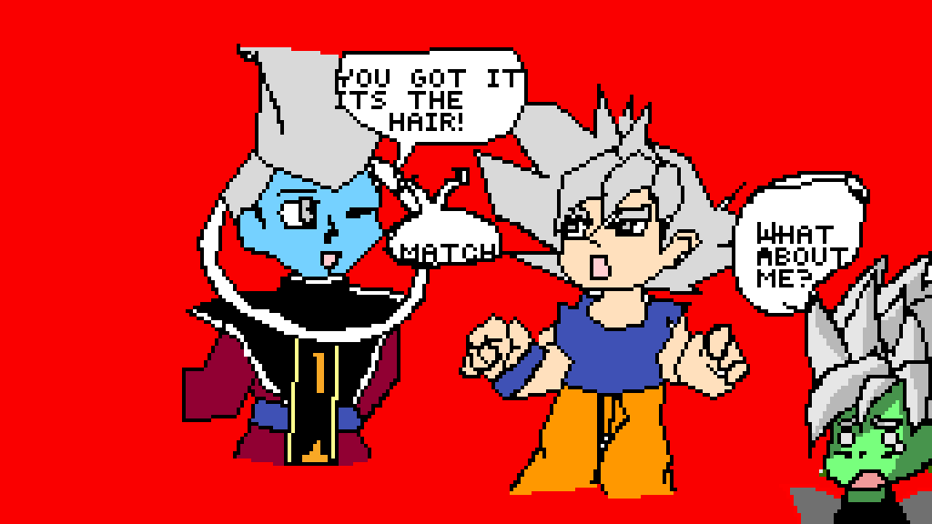 Edición MUI Hair - Herramienta gratuita de dibujo en línea de pixel art ...