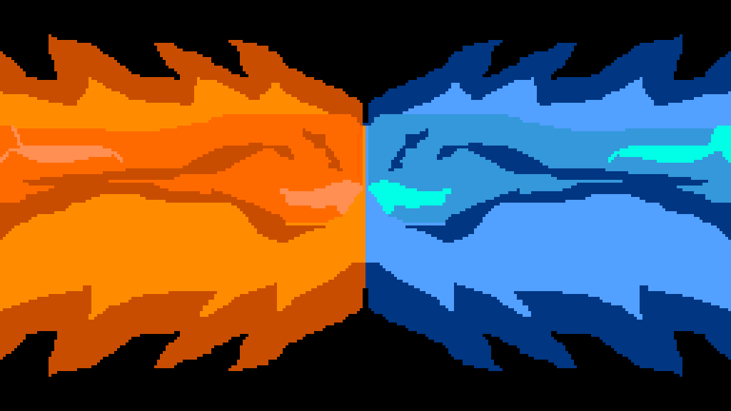 Editing When The Two Fists Collide... (Collab) - Free online pixel art ...