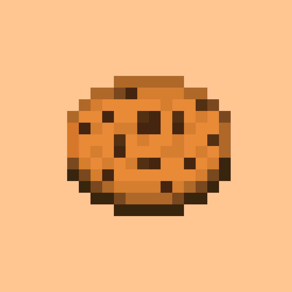 Pixilart - Minecraft Cookie by 24946
