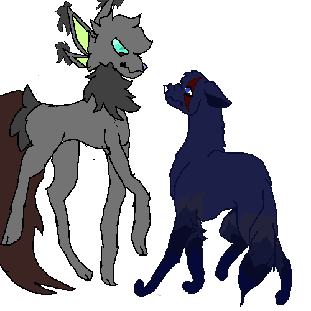 Pixilart - back off alpha.... by 0Slimey0