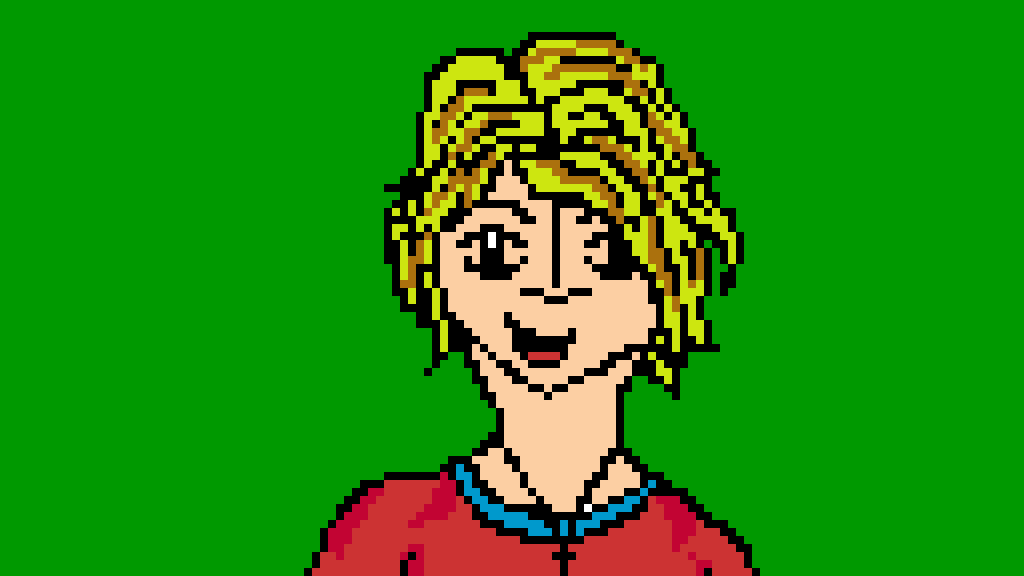 Pixilart - Horrible self portrait. ;) by KaiRyu