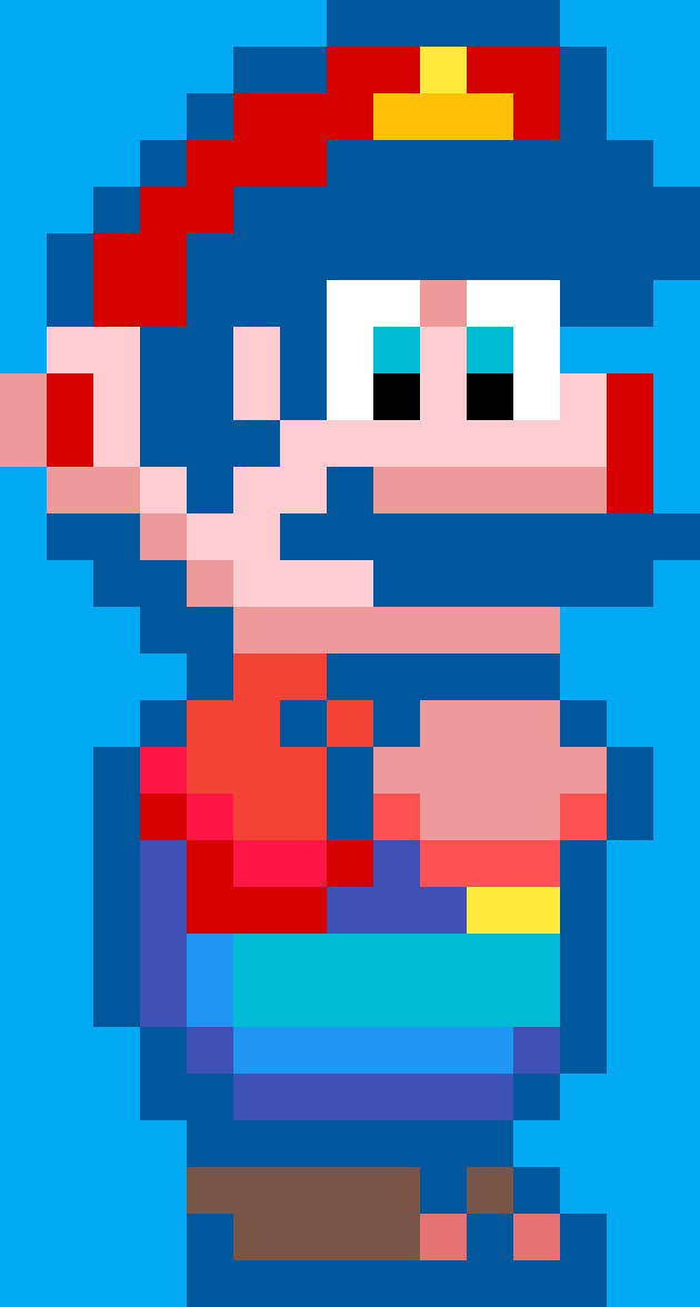 Pixilart - Mario blinking by The-Mario-Guy