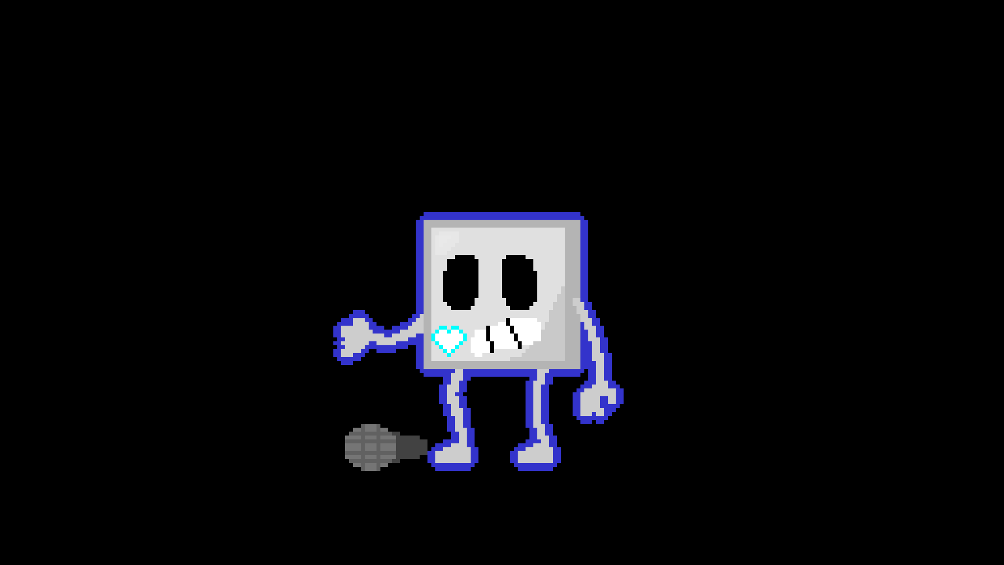 Pixilart - Bloki but by BrobieDrawings