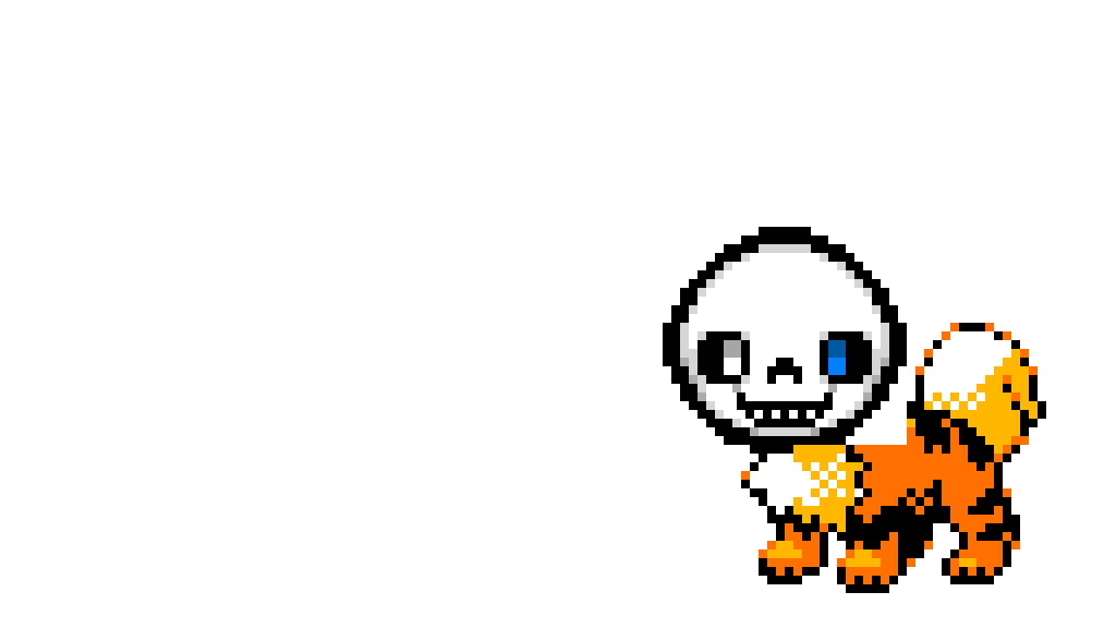 Pixilart - sans the bork bork by Draco-demon