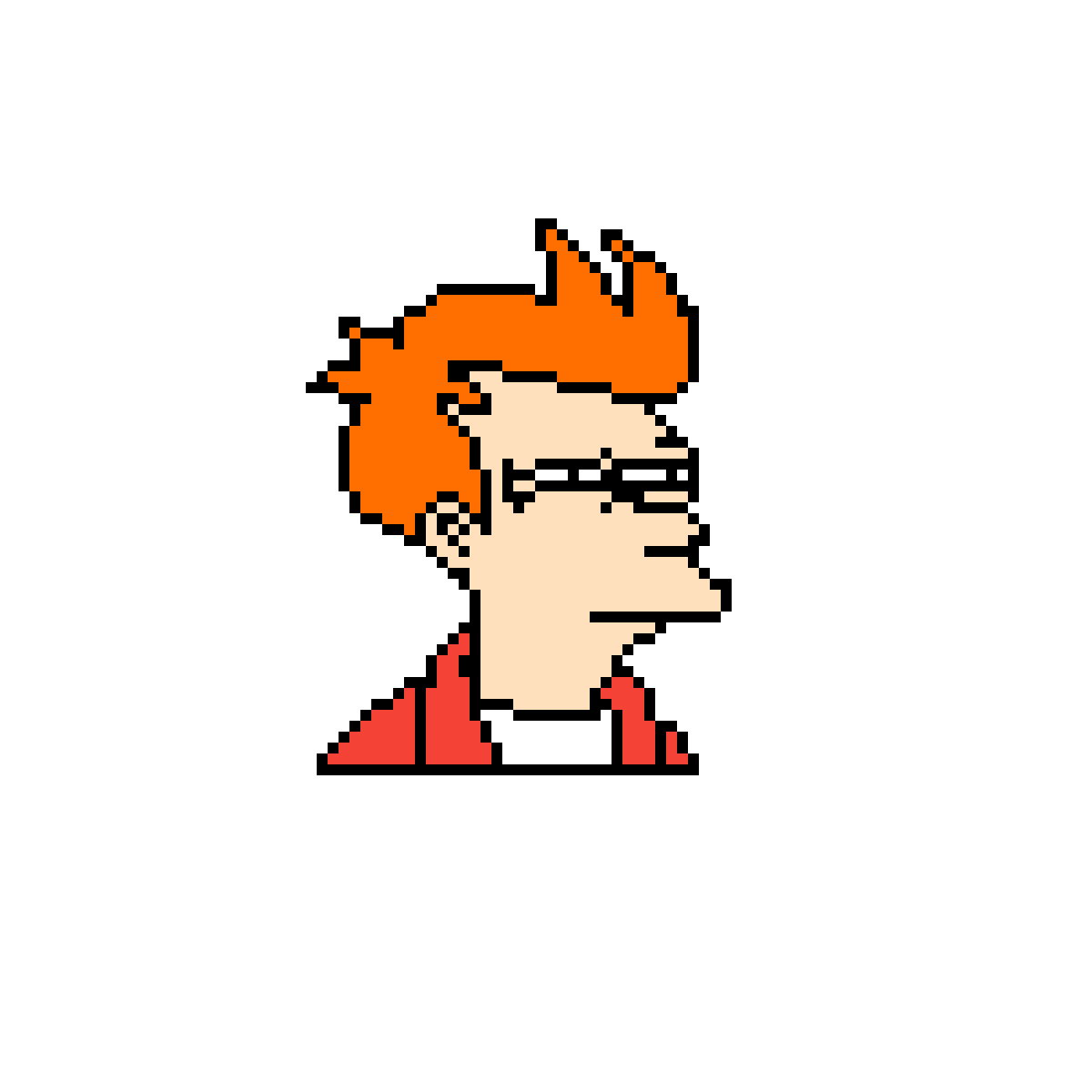 Pixilart - Fry from Futurama by ProGamer1590