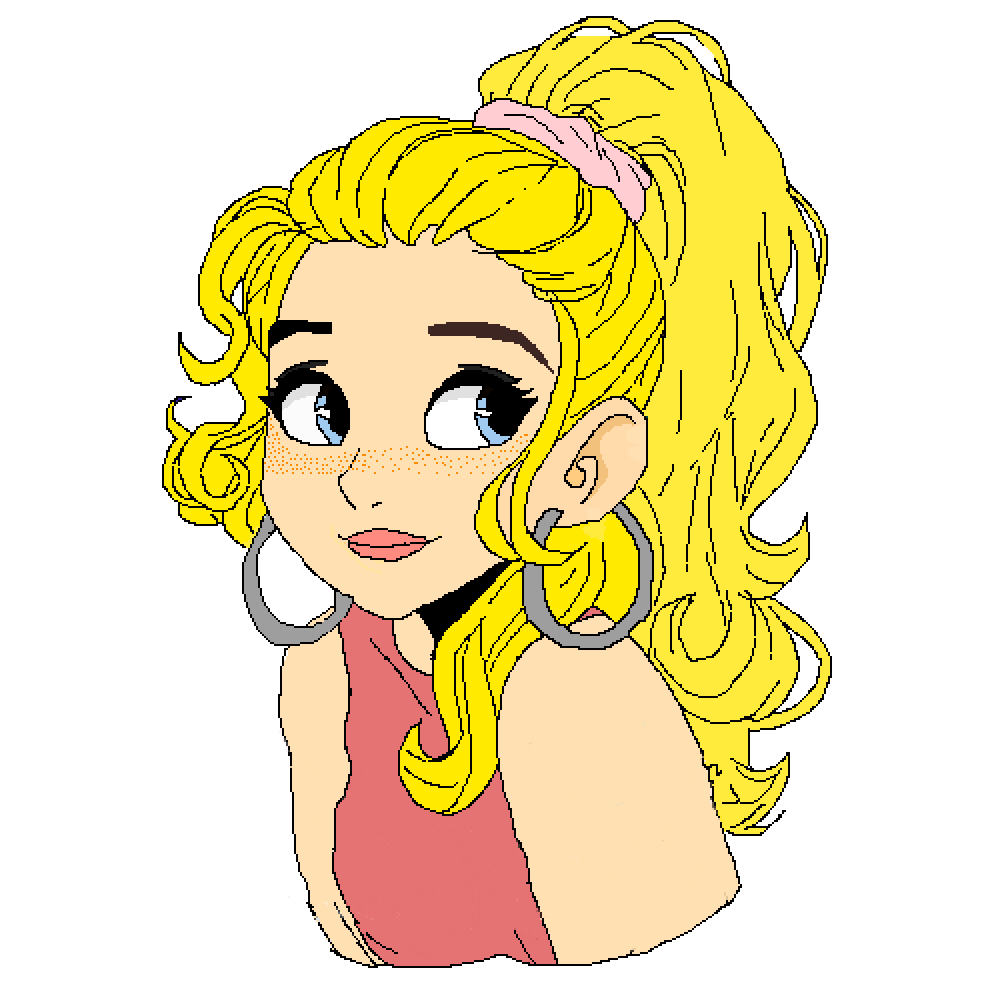 Editing Girl - Free online pixel art drawing tool - Pixilart