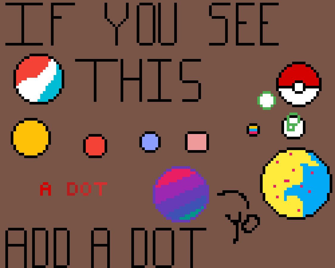 Editing Add a dot - Free online pixel art drawing tool - Pixilart