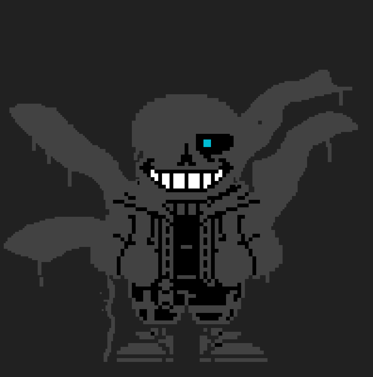 Pixilart - EXT Nighmare Sans by Phantom-pap