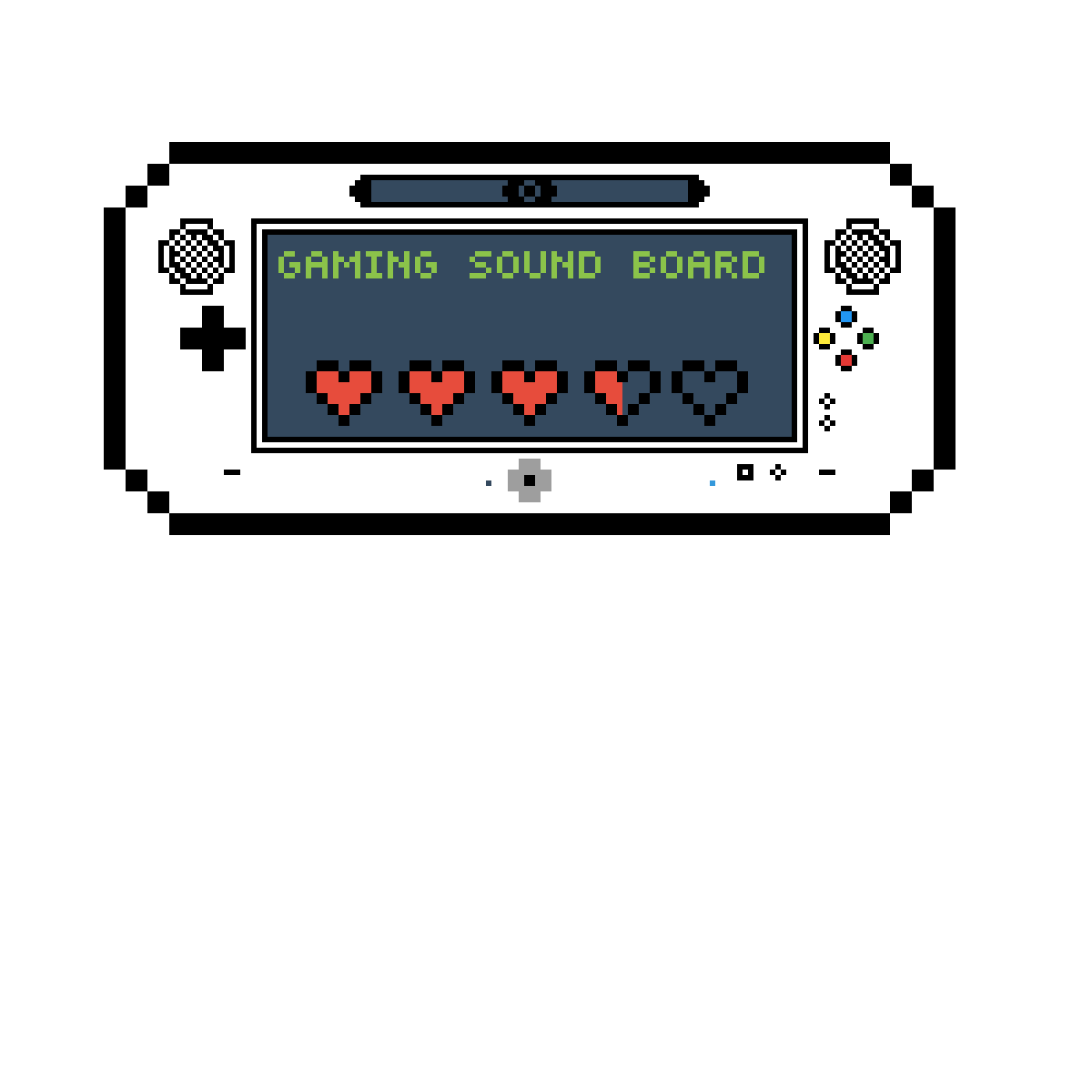 Pixilart - game boy sprite for sound board by Anonymous