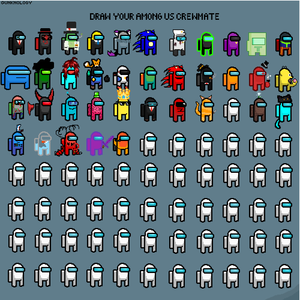 Editing among us - Free online pixel art drawing tool - Pixilart