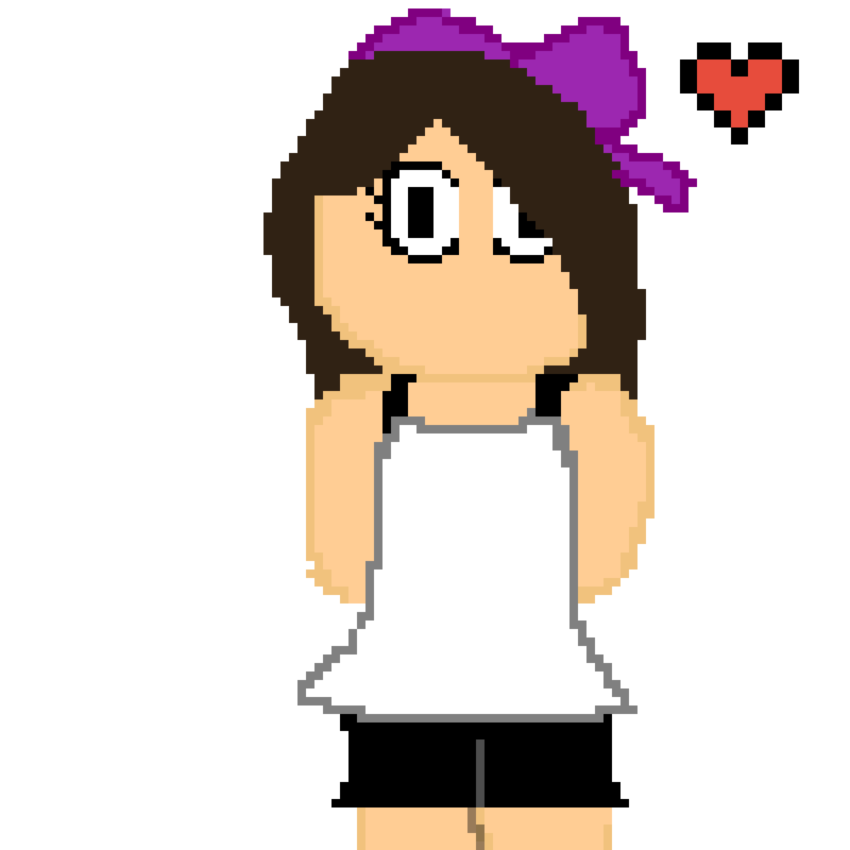 Editing Jessica - Free online pixel art drawing tool - Pixilart
