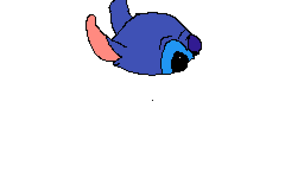 Pixilart - Stitch head by SmallsStitch