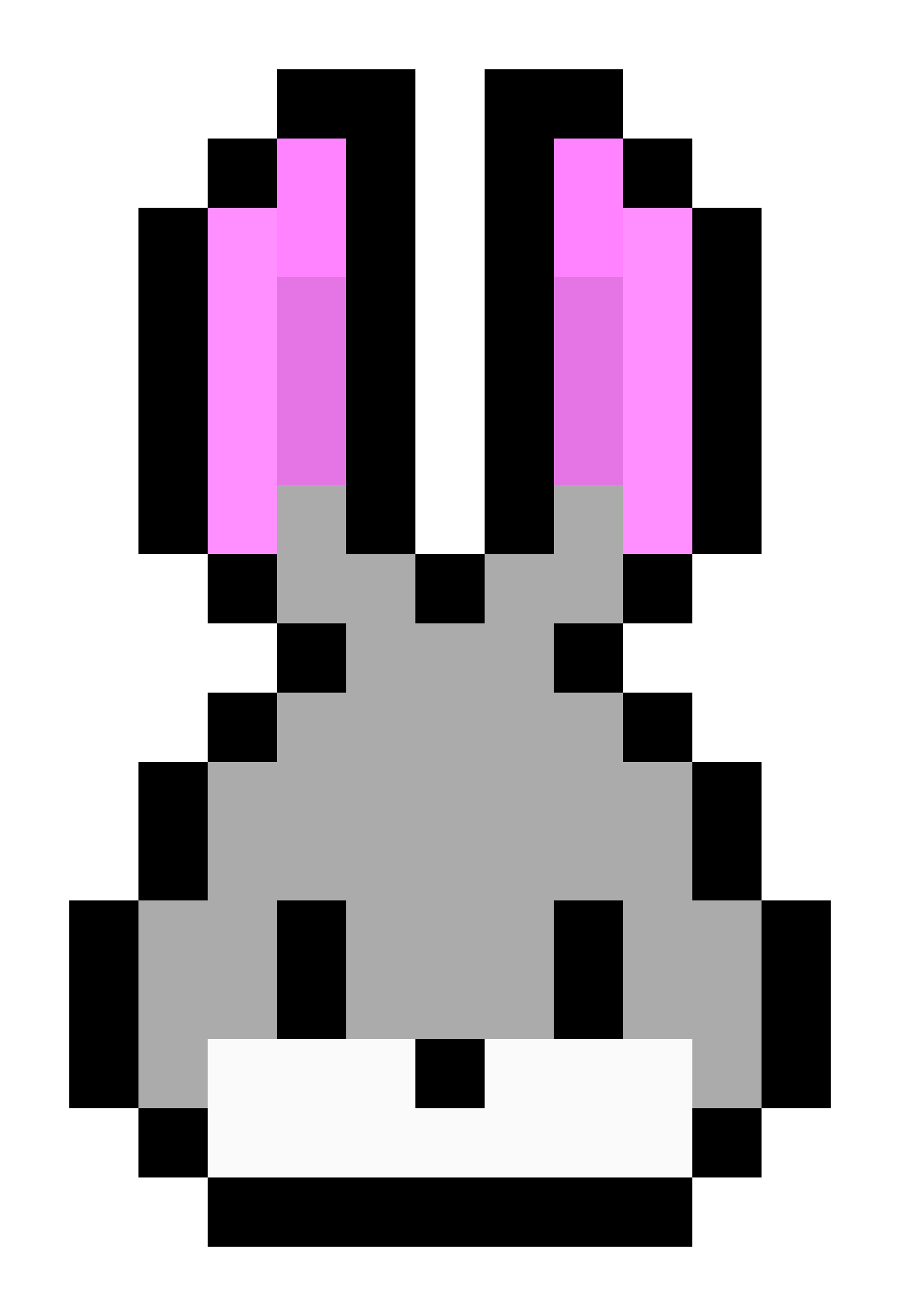 Editing Easter Bunny - Free online pixel art drawing tool - Pixilart