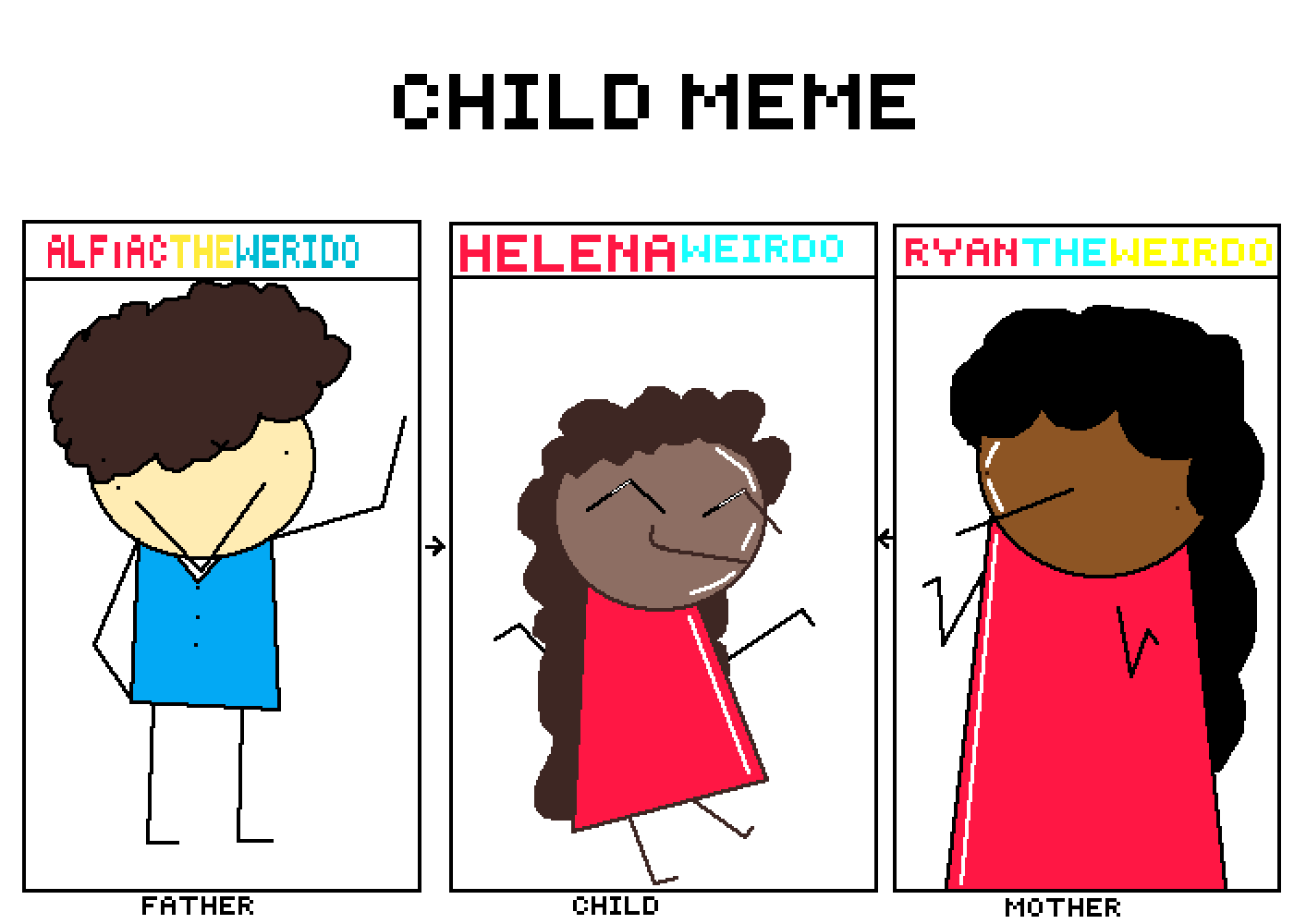 Pixilart - Child meme collab thingy by mobab