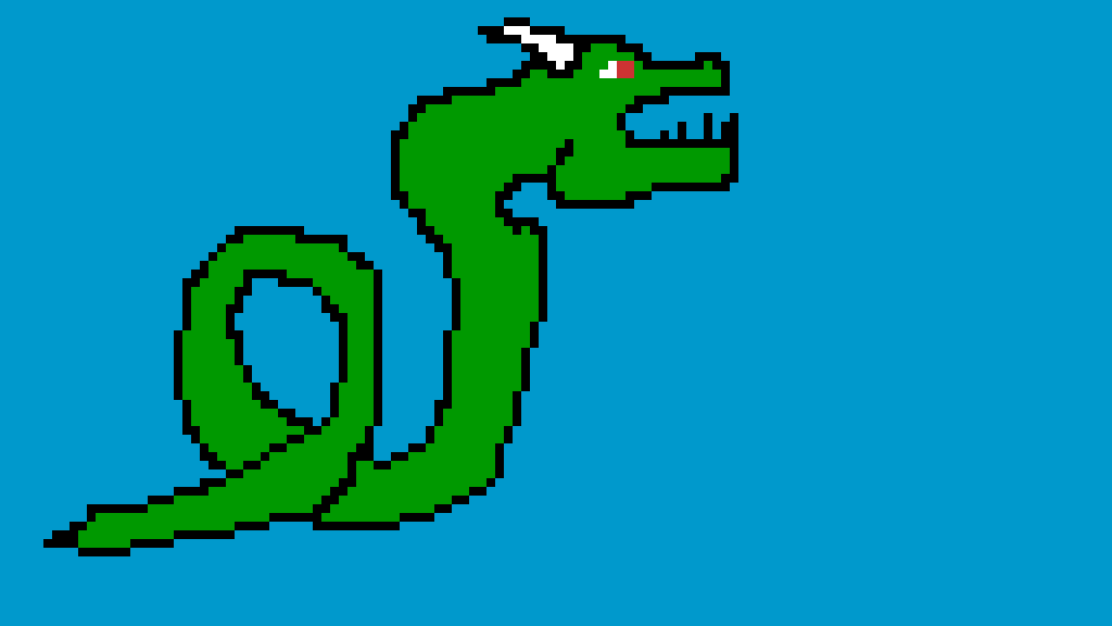 Editing japanese dragon - Free online pixel art drawing tool - Pixilart