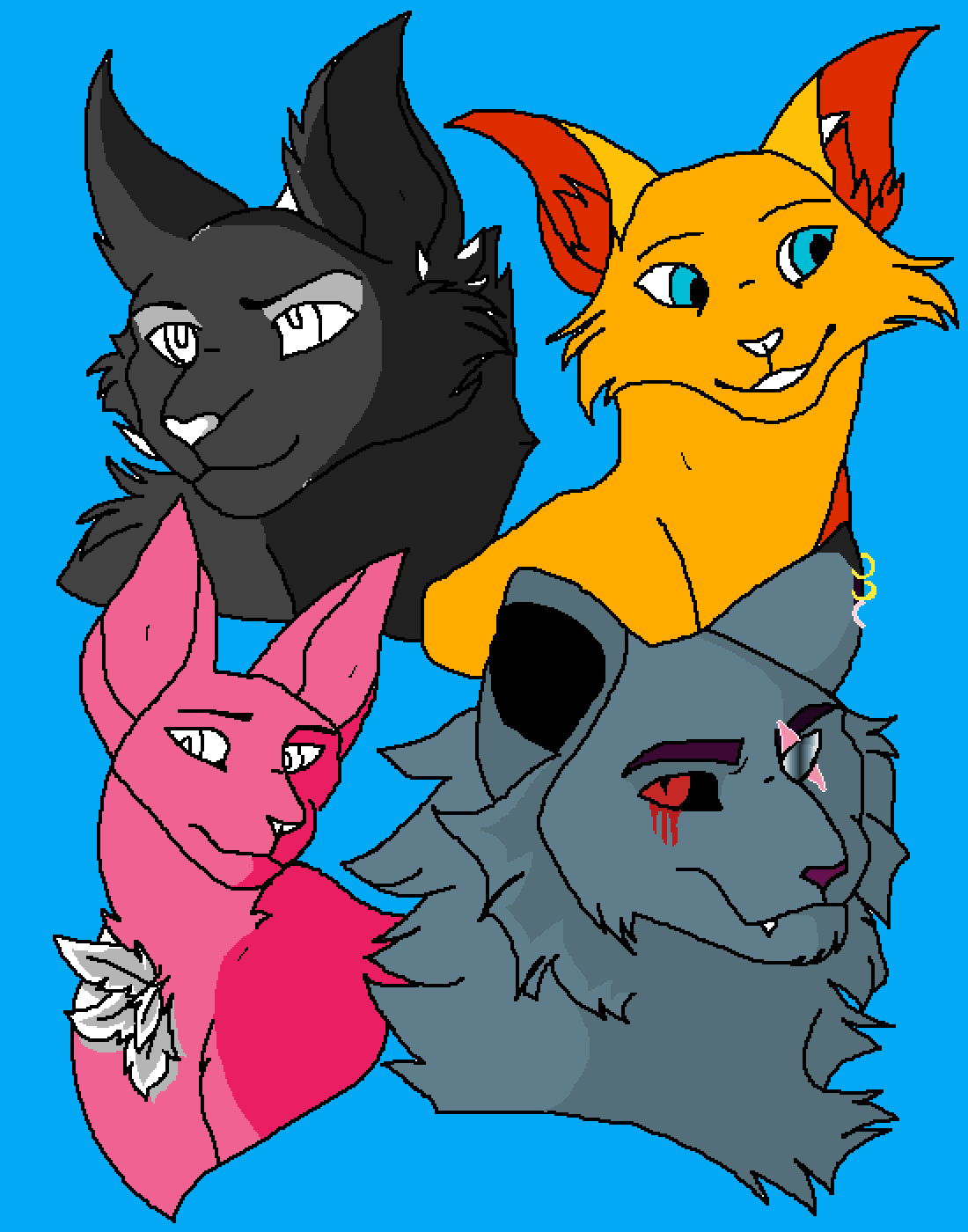 Pixilart - team 7 by ilok