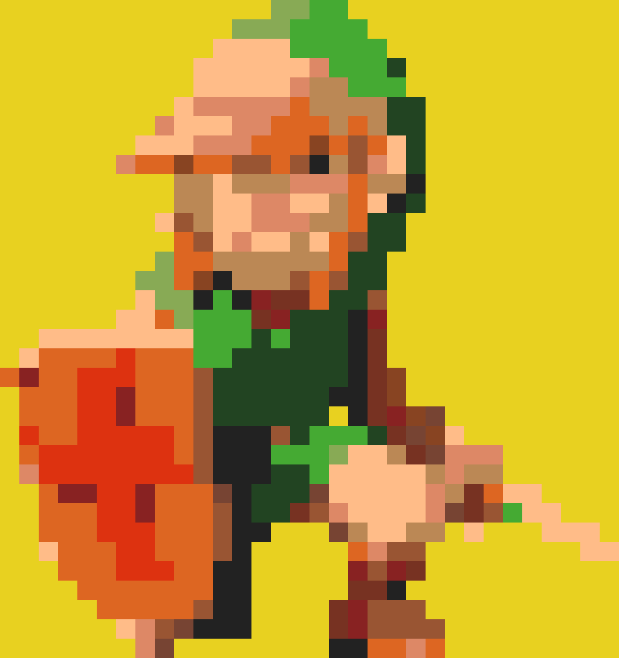 Pixilart - Pre Rendered Link by Nintendo-Fan