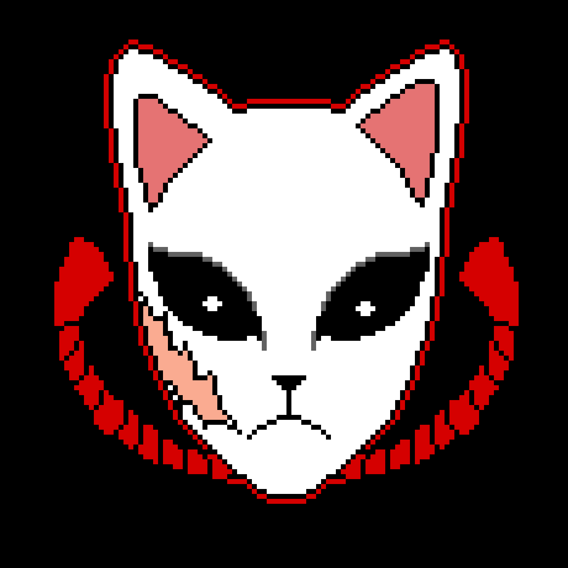 Pixilart - Sabito mask from ds by perrinstafford