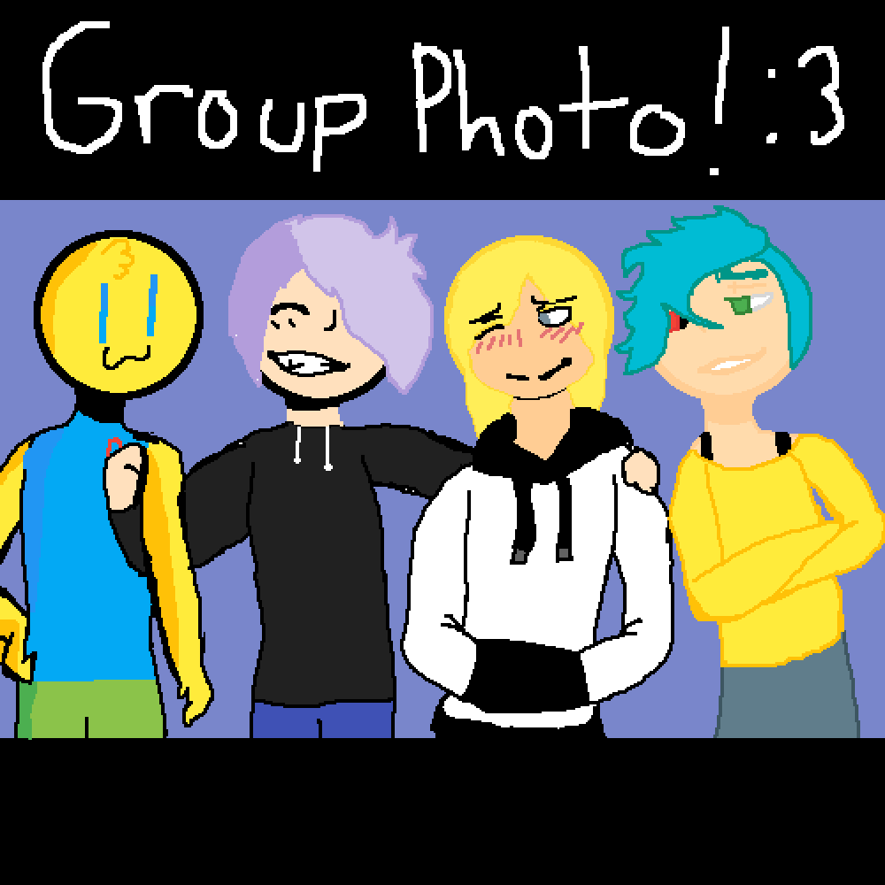 Editing fun with the pals - Free online pixel art drawing tool - Pixilart