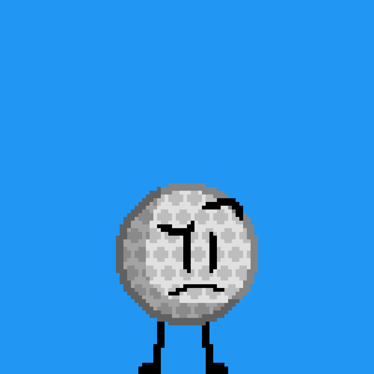 Bfdi Golf Ball Charingo Bfdi Sticker Charingo Bfdi Golf Ball