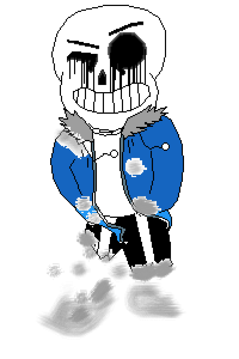 Pixilart - Deathtale Sans by Wolfmastersans