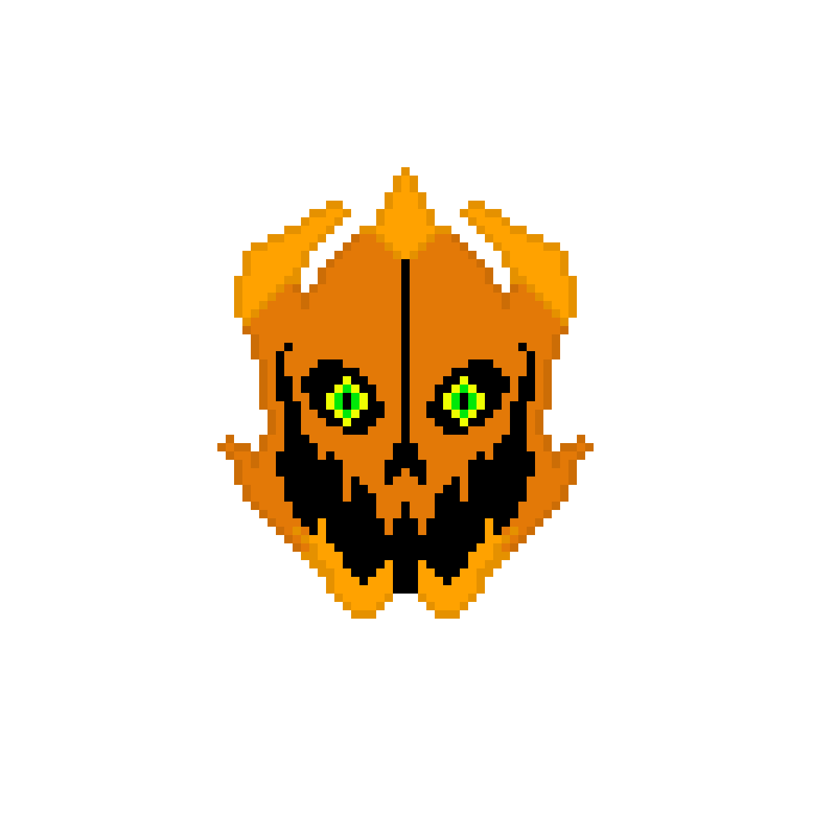Pixilart - updated gaster blaster by chaoticshoe