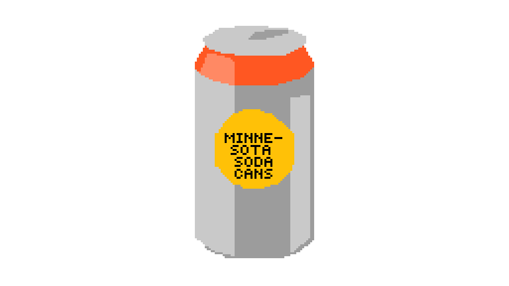 Pixilart - Minnesota soda cans by tiny-artist