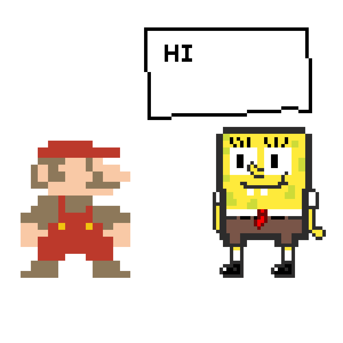 Pixilart - spongebob exe by GalaxyComander