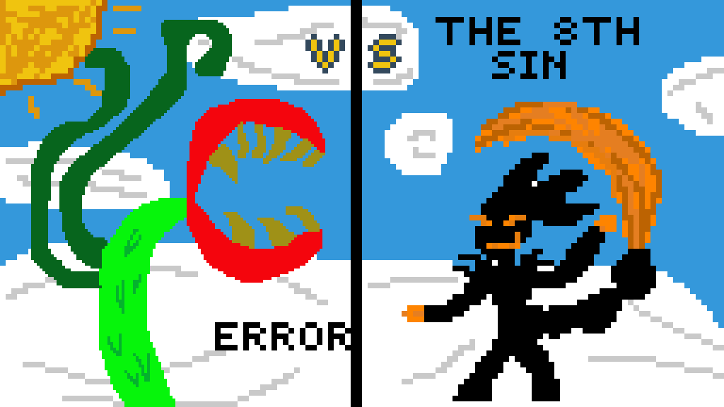 Pixilart - OC FIGHT!! by Cosmic