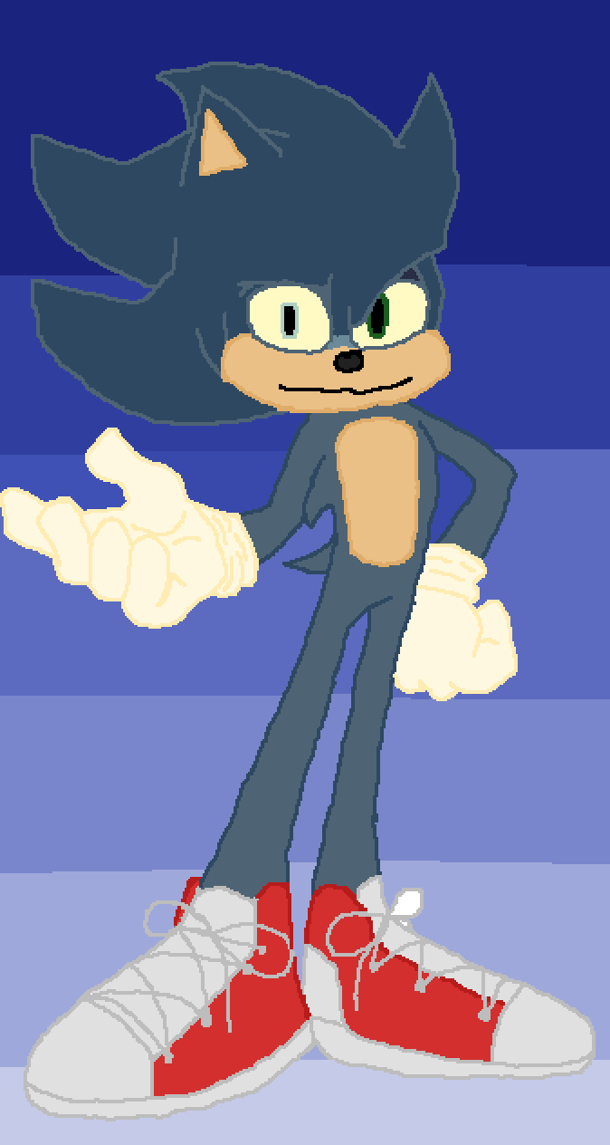 Pixilart - sonic oc by cailhart983